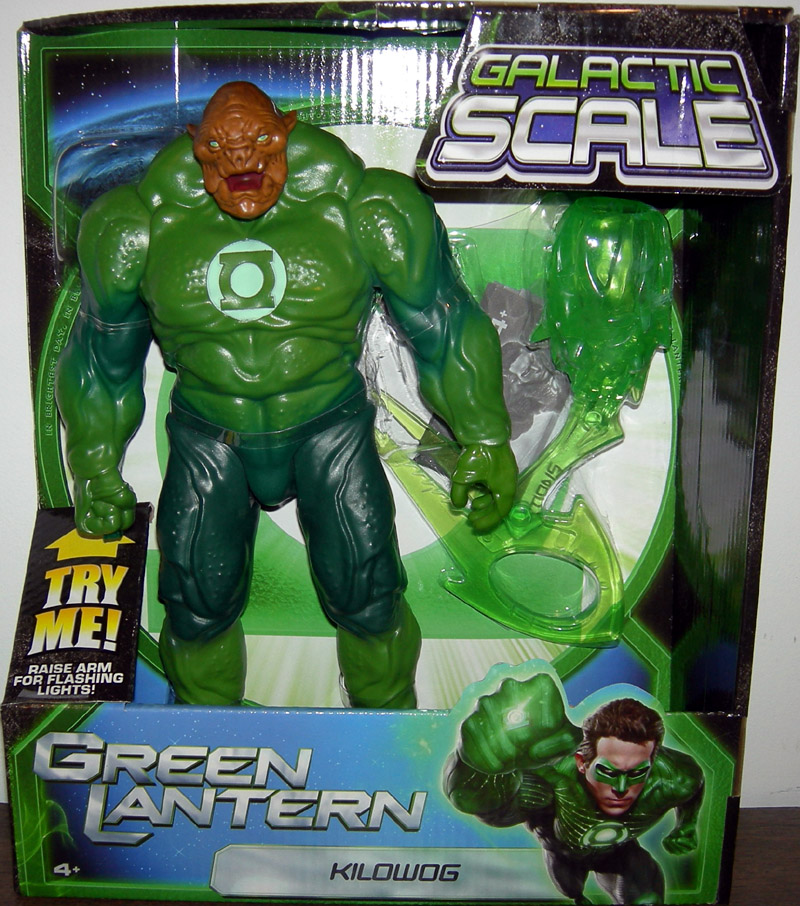 10 inch Kilowog Galactic Scale Green Lantern action figure