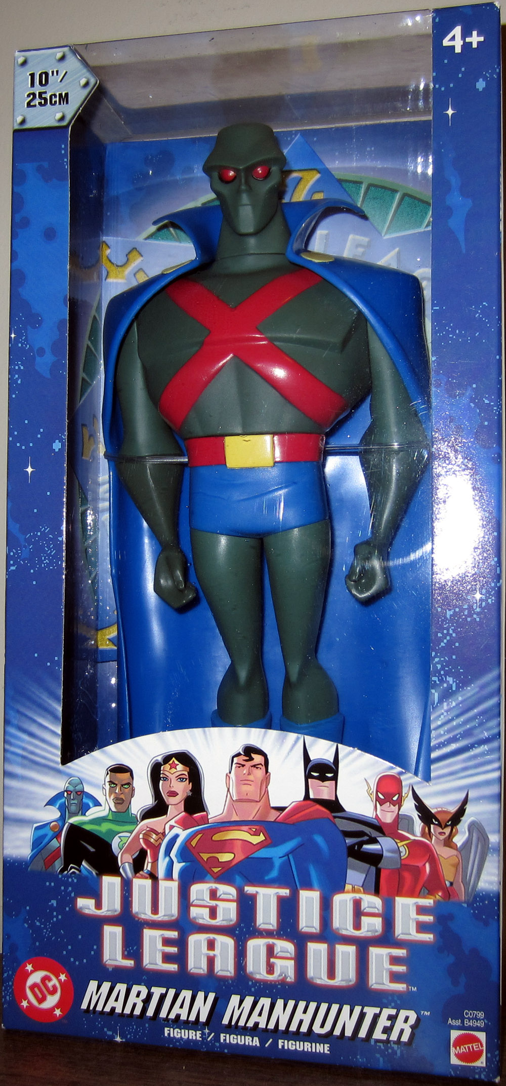 Martian Manhunter Figure Justice League 10 Inch