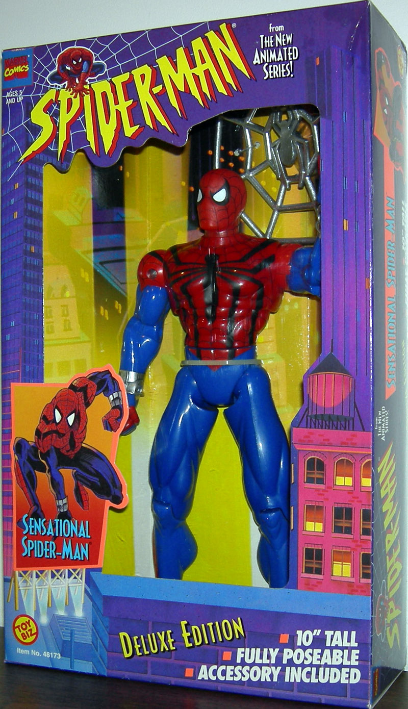10 inch Sensational Spider-Man Animated action figure