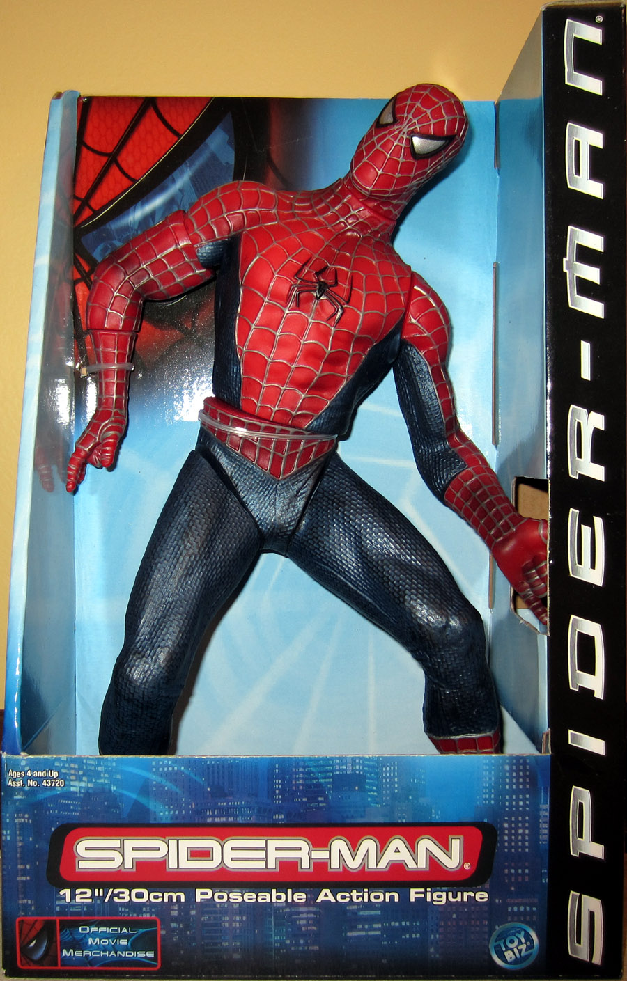 12 inch Spider-Man 3 Movie Action Figure Toy Biz