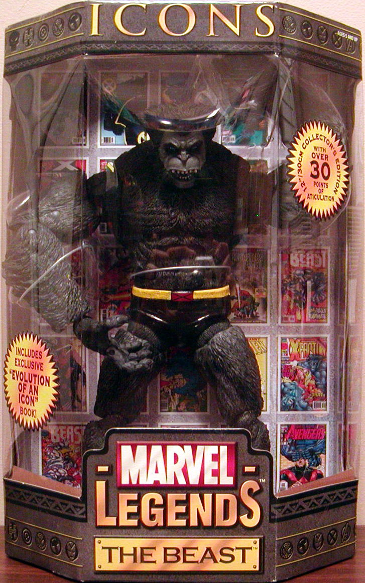 12 inch Beast, Marvel Legends Icons, gray
