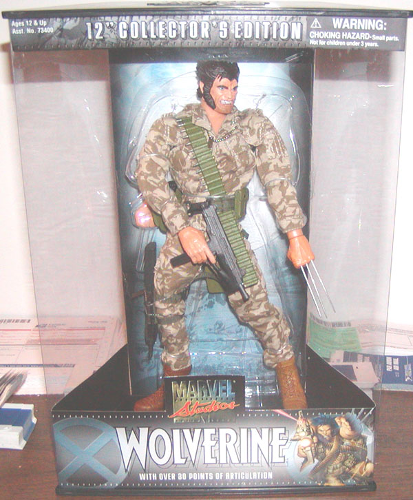 12 Inch Wolverine Marvel Studios Collectors Edition action figure Toy Biz