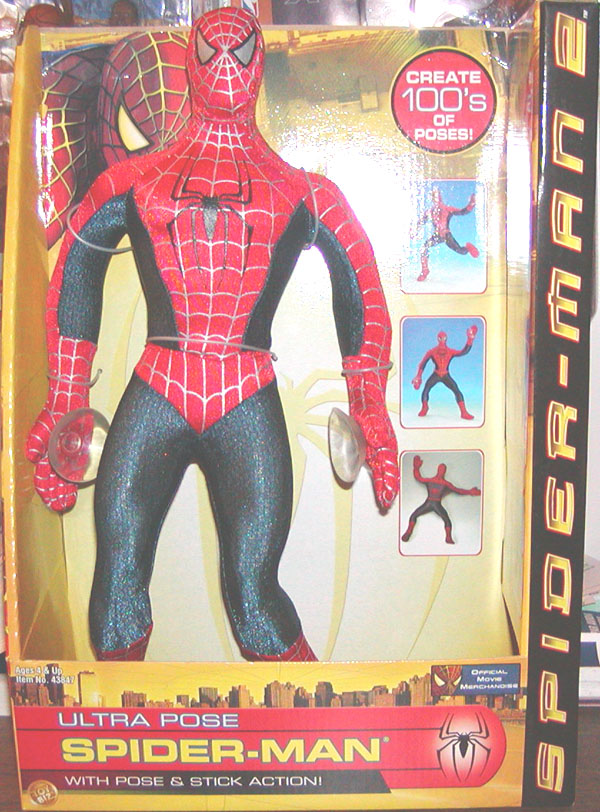 14 inch Ultra Pose Spider-Man 2 Action Figure Toy Biz