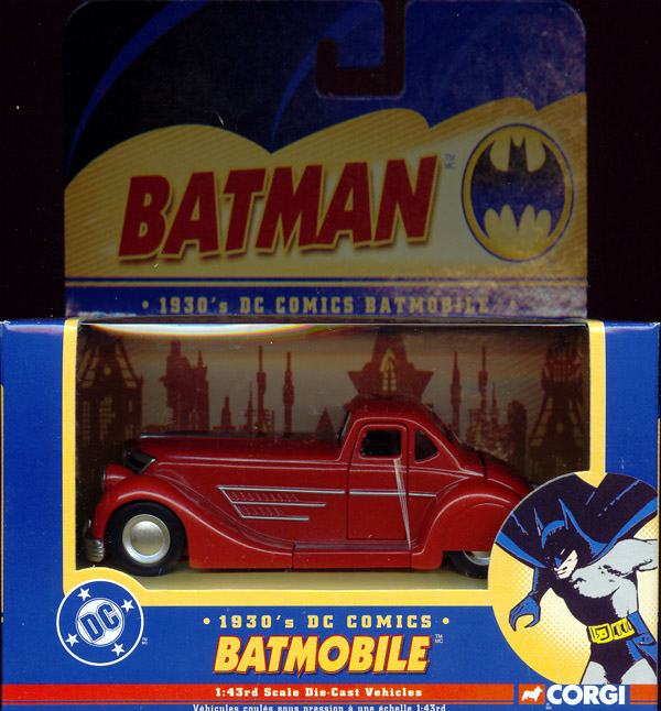 1930's Batmobile 1:43rd Scale Die-Cast Vehicle by Corgi