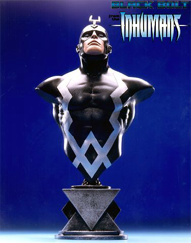 Bowen Designs Black Bolt Mini Bust