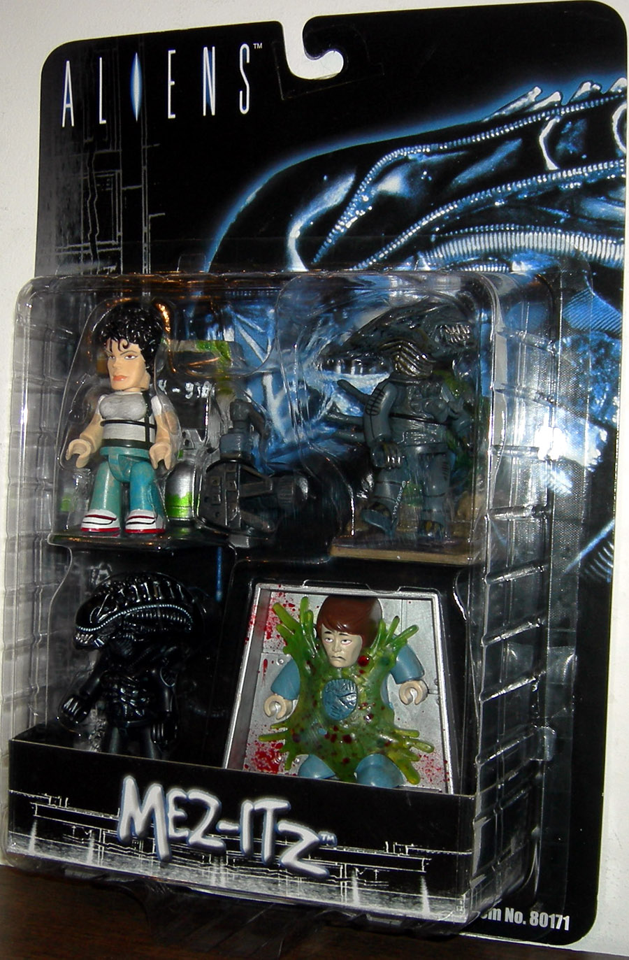 Aliens 4-Pack Figures Mez-Itz Mezco