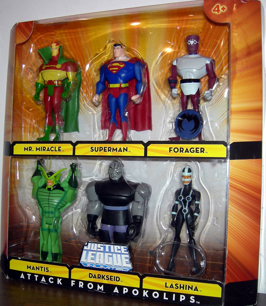 Attack Apolkolips 6-Pack, DC Universe