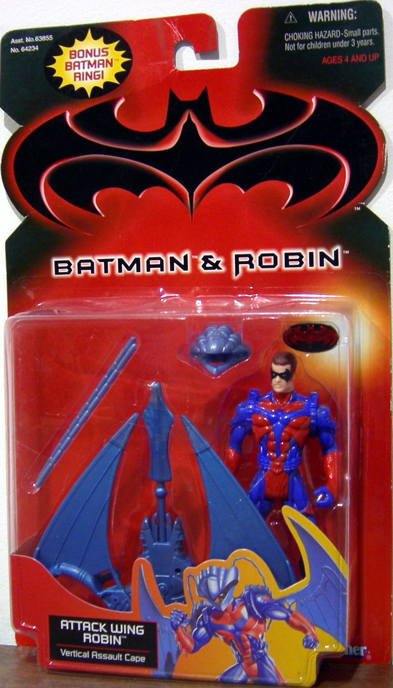 Attack Wing Robin, Batman Robin, bonus Batman ring