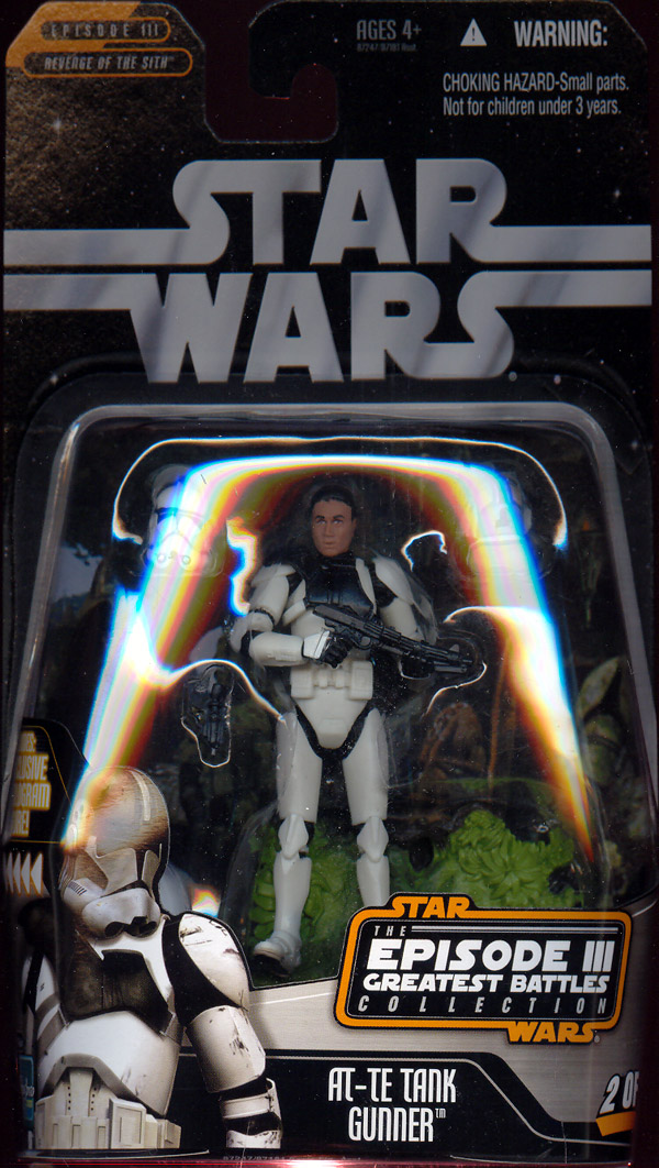 AT-TE Tank Gunner Figure Episode III Greatest Battles Collection Star Wars