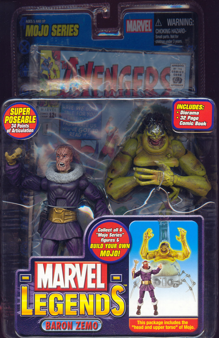 Baron Zemo Marvel Legends variant