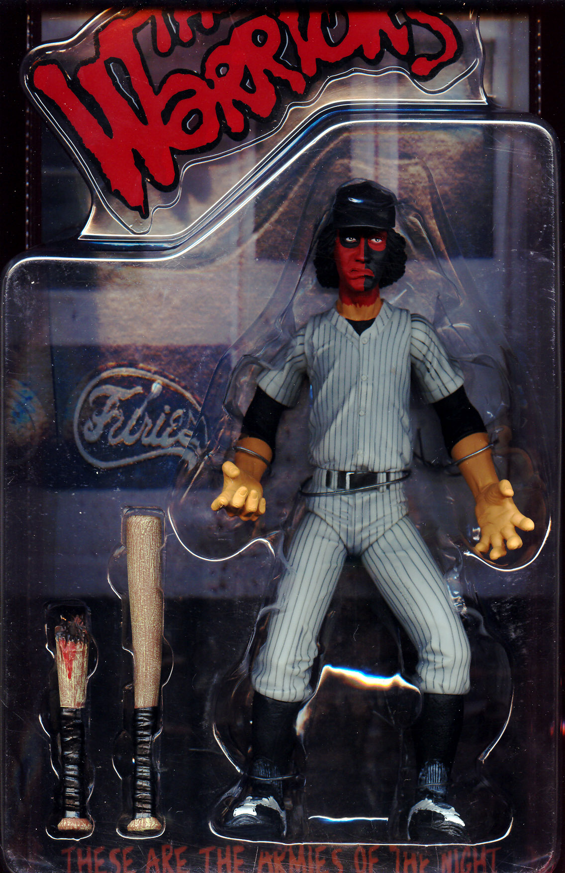 Baseball Fury red black face