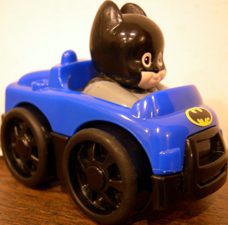 Little People DC Super Friends Wheelies Batman Target Exclusive