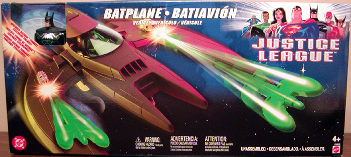 Batplane Justice League
