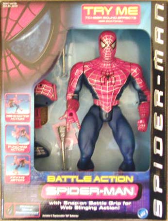 13 inch Battle Action Spider-Man movie action figure