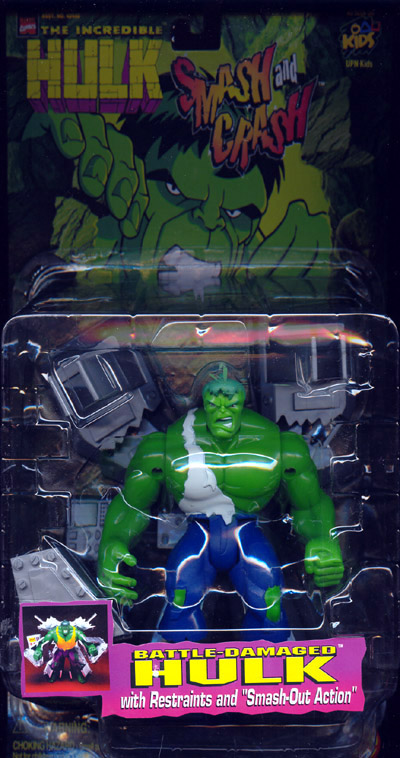 Battle Damaged Hulk Figure Toy Biz