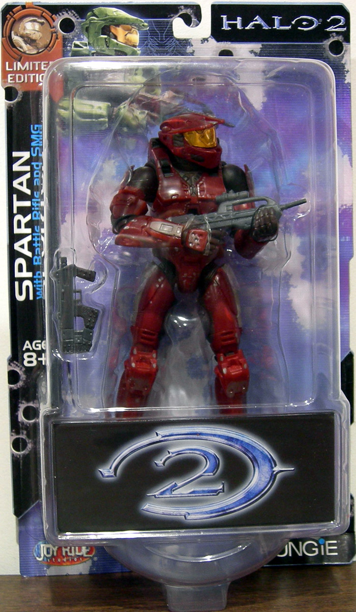 Halo Red Spartan Action Figure