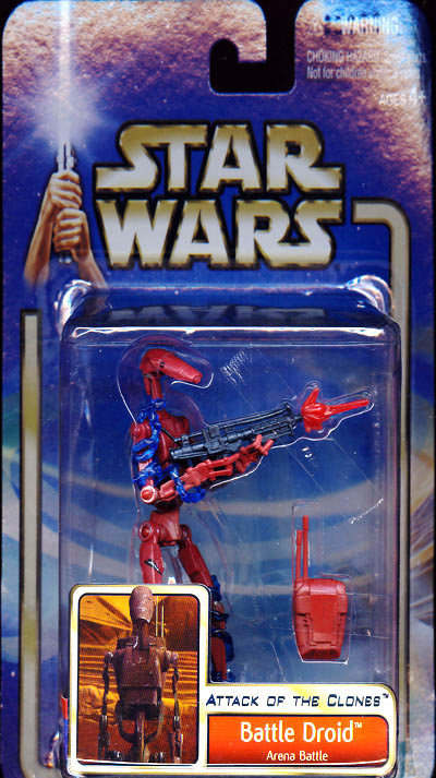 Battle Droid Arena Battle red Action Figure Hasbro