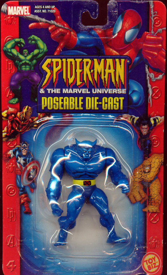 Beast poseable die-cast