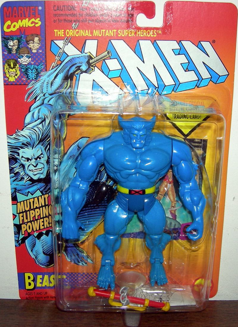 Beast Figure Mutant Flipping Power X-Men Toy Biz