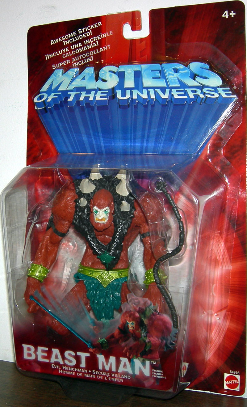 Beast Man Action Figure Mattel