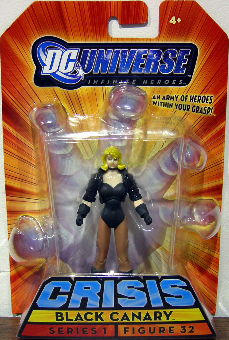 Black Canary Inifinite Heroes Series 1 Figure 32 action figure