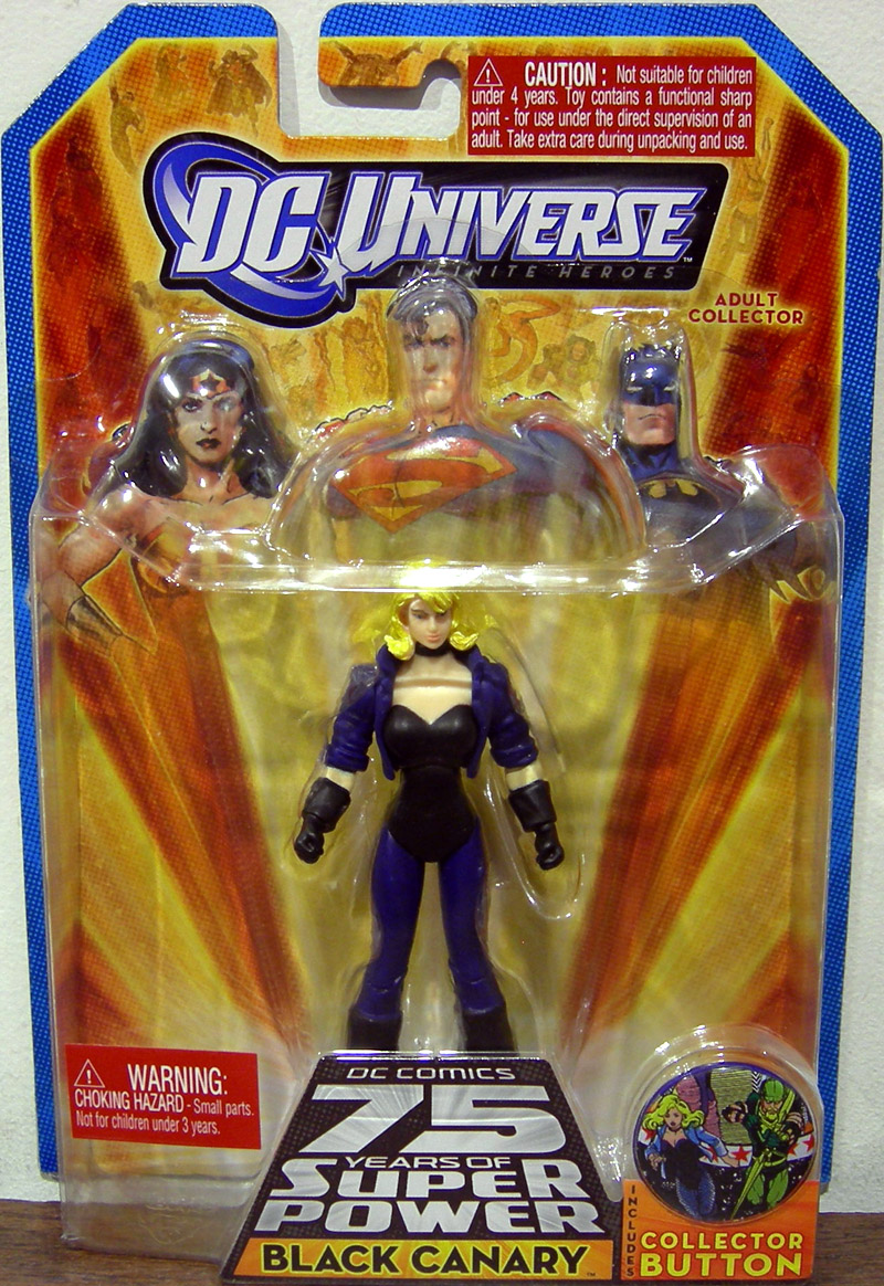 Black Canary Figure Infinite Heroes 75th Anniversary