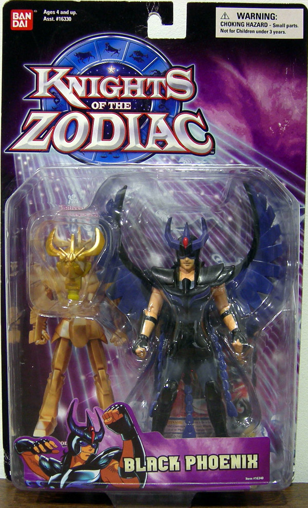 Black Phoenix Knights of the Zodiac Action Figure Ban Dai