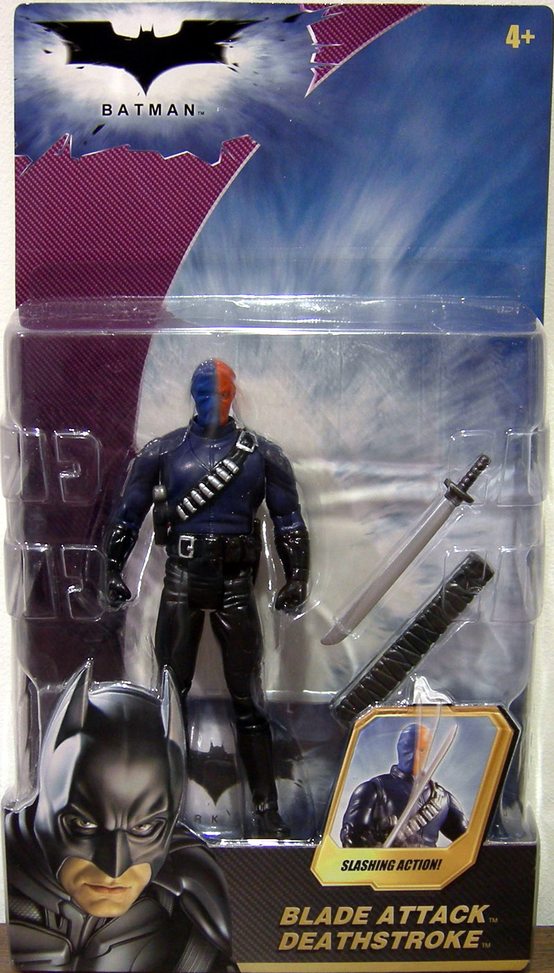 Blade Attack Deathstroke Action Figure Mattel