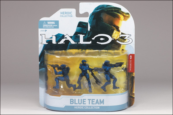 Blue Team Heroic Collection Action Figures McFarlane