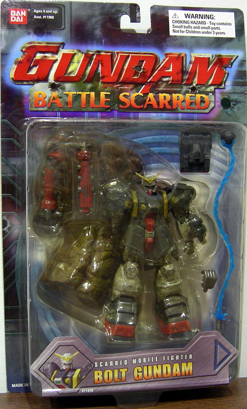 Bolt Gundam Battle Scarred Action Figure Ban Dai
