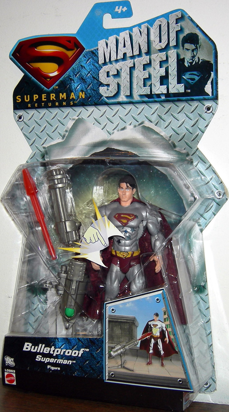 Bulletproof Superman Man Steel