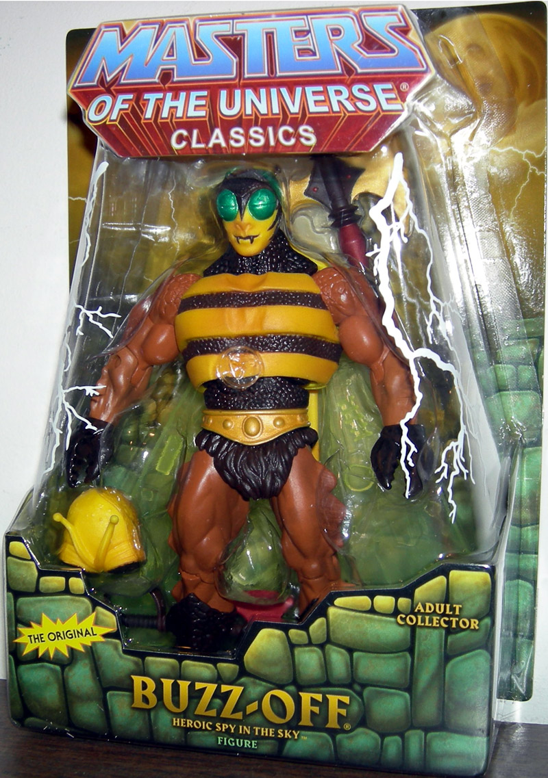 Buzz-Off Classics Figure Re-Release Masters Universe