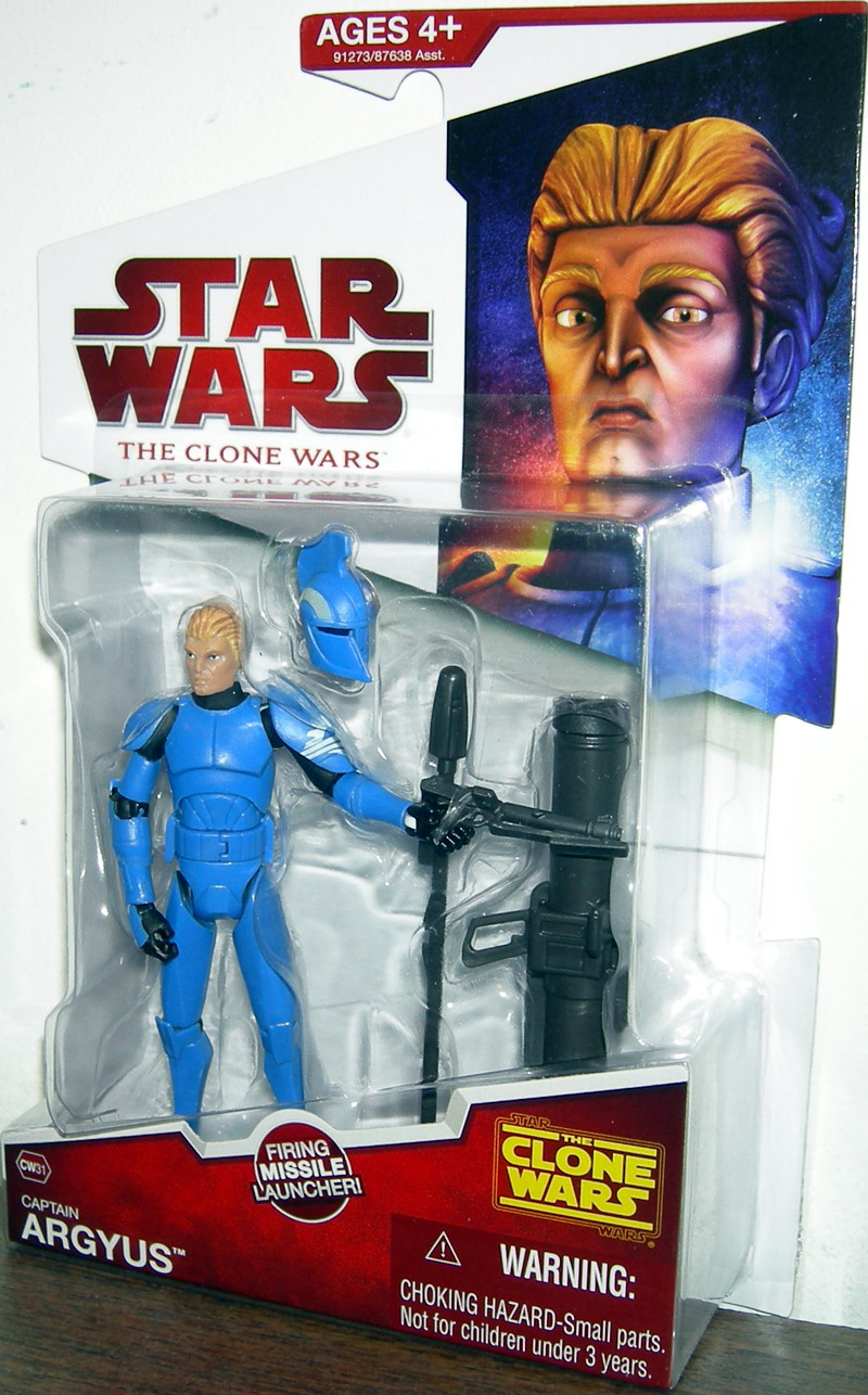 Captain Argyus CW31 action figure