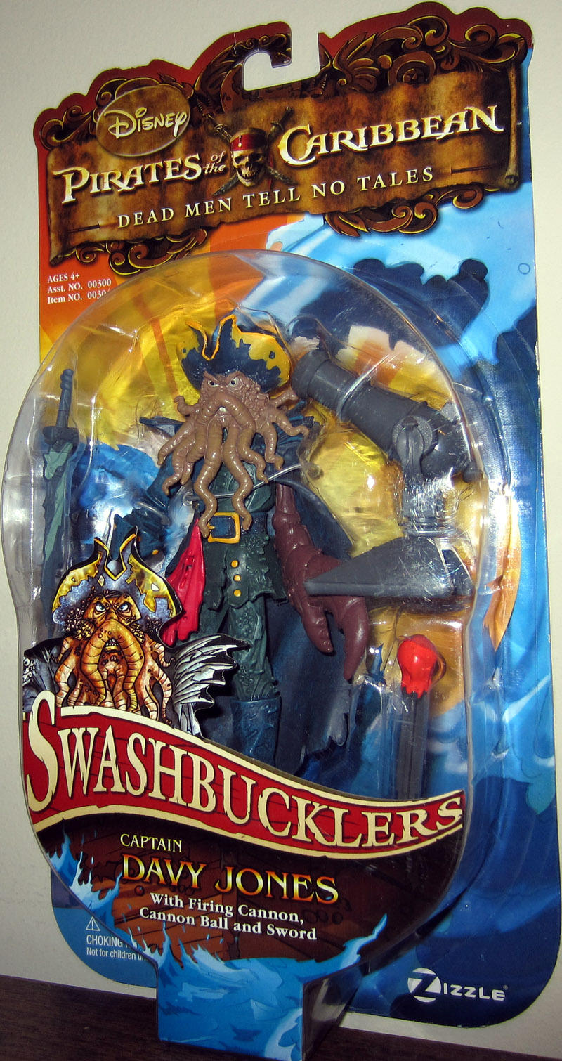 Captain Davy Jones Swashbucklers Pirates Caribban action figure