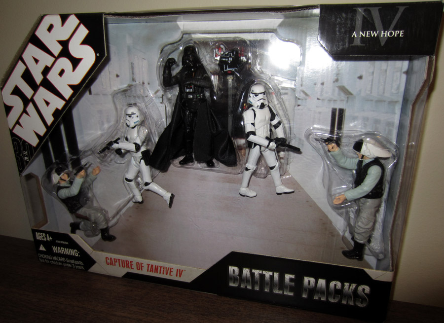 Capture Tantive IV Figures Battle Packs Star Wars New Hope