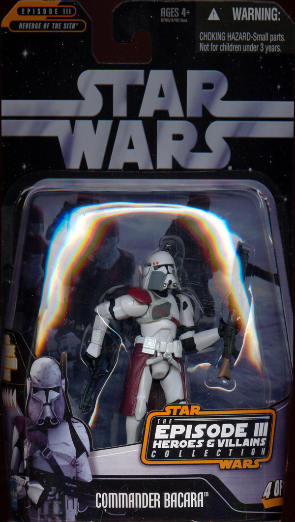 Commander Bacara Episode III Heroes Villains Collection, 4 12