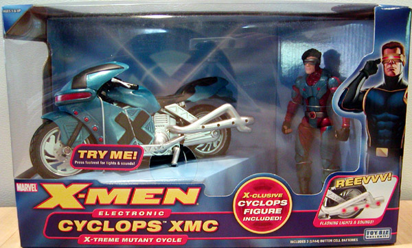 Cyclops Action Figure XMC Vehicle X-Men Toy Biz