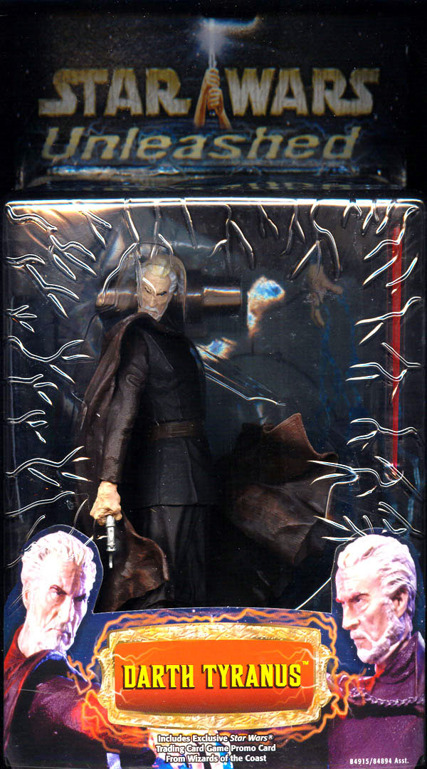 Darth Tyranus Unleashed Figure Hasbro