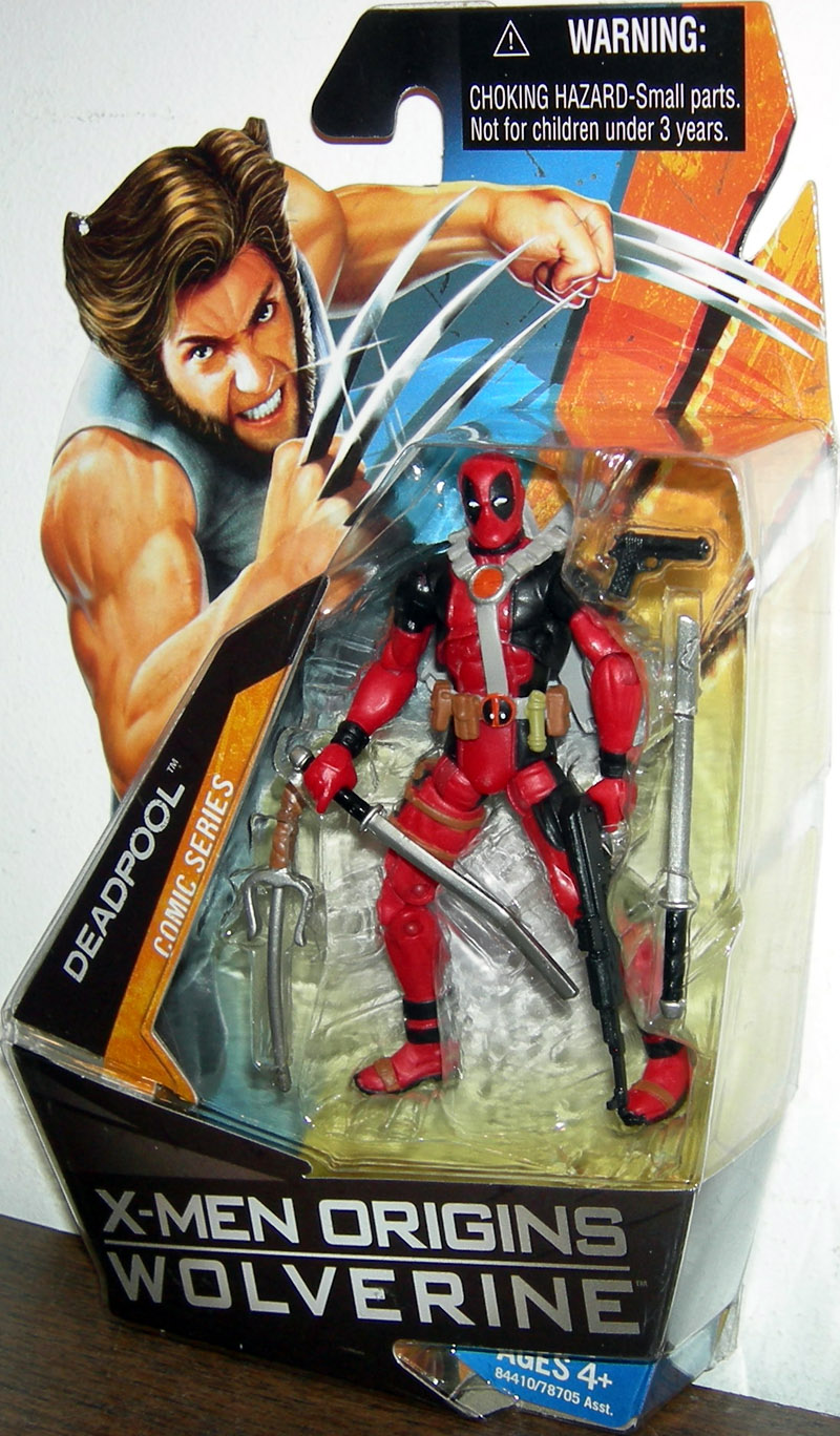 Deadpool X Men Origins Action Figure Wolverine Comic Series Deadpool X Men Origins Action Figure Wolverine Comic Series