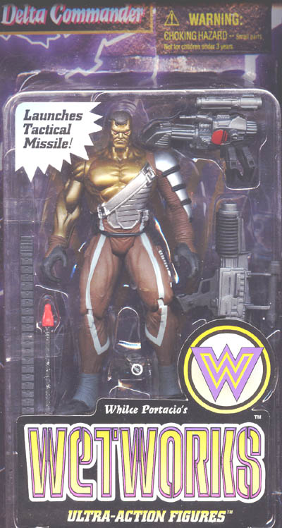 Delta Commander Wetworks Action Figure McFarlane Toys