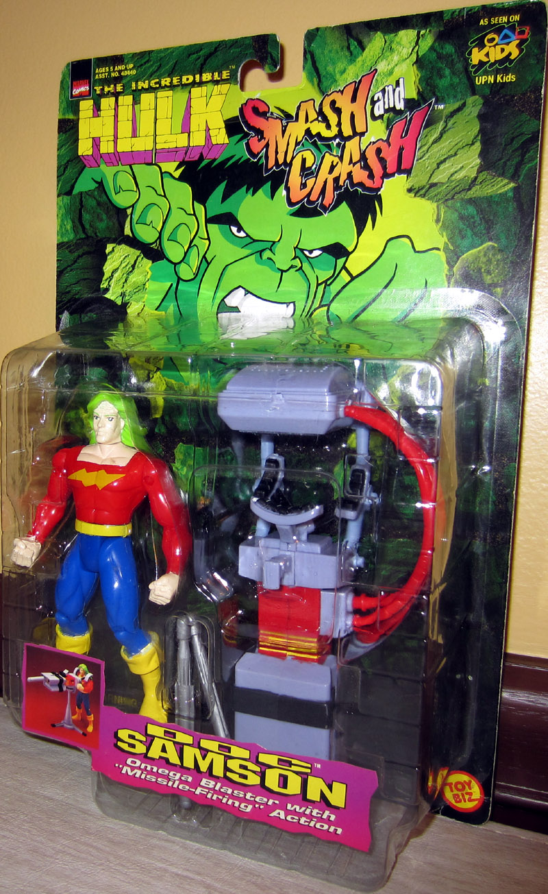 Doc Samson Action Figure Hulk Smash and Crash Toy Biz