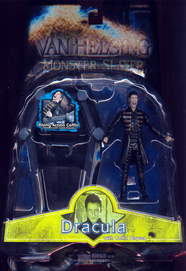 Dracula rising action coffin playset