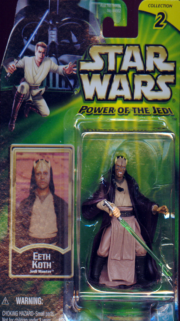 Eeth Koth Figure Power Jedi Collection 2 Star Wars