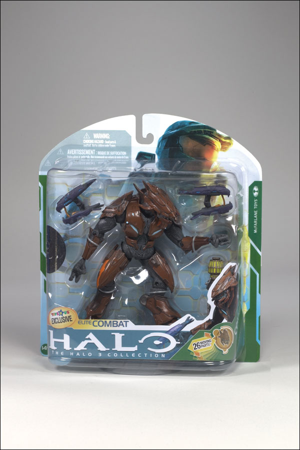 Halo Elite Combat Brown Action Figure Toys R Us McFarlane