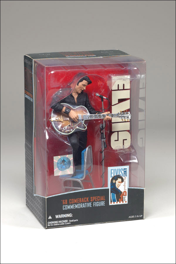 Elvis 68 Comeback Special Boxed Commemorative action figure