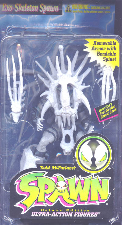 Exo-Skeleton Spawn white bones