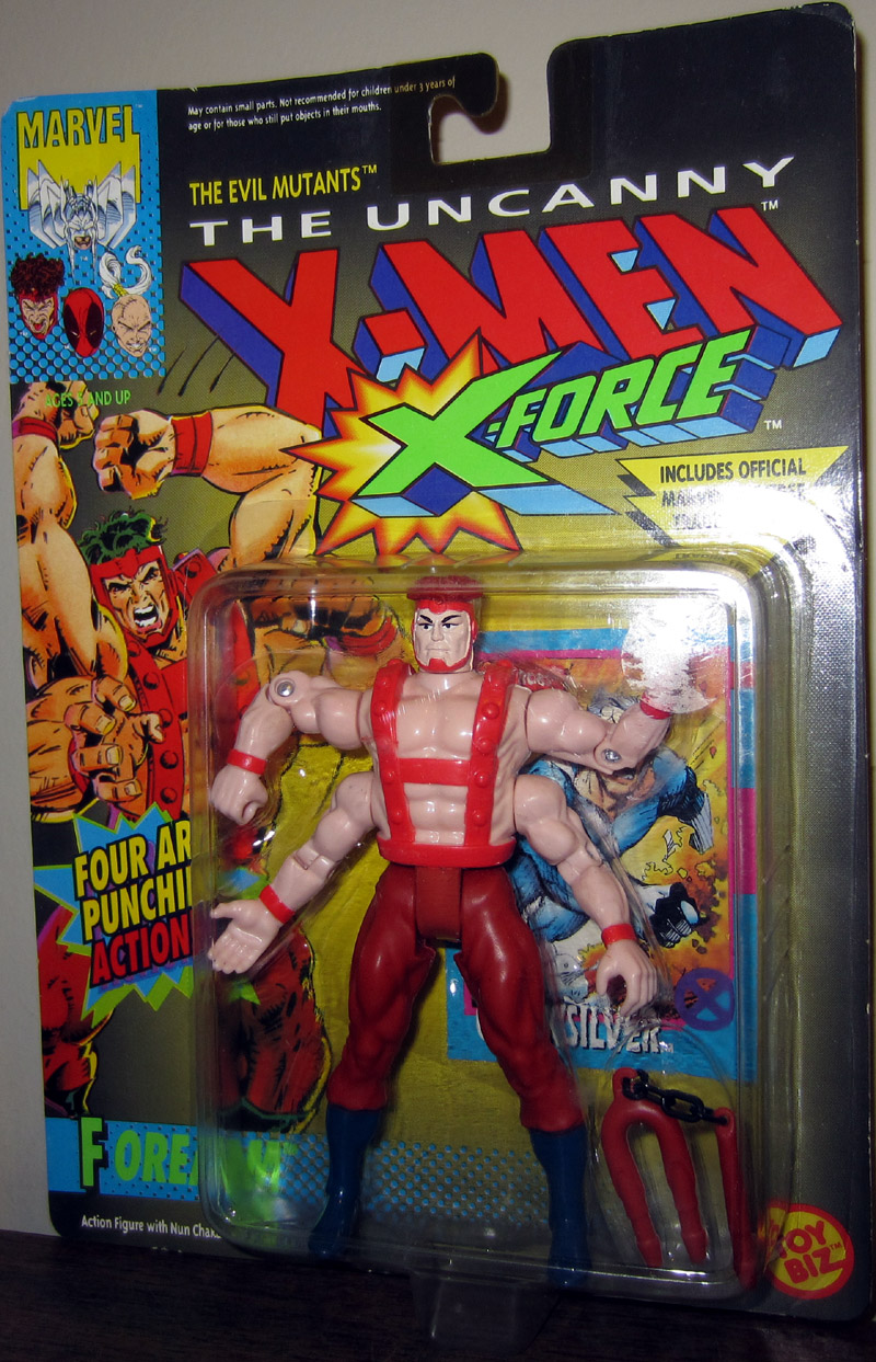 Forearm Action Figure X-Men X-Force Four Arm Punching Action