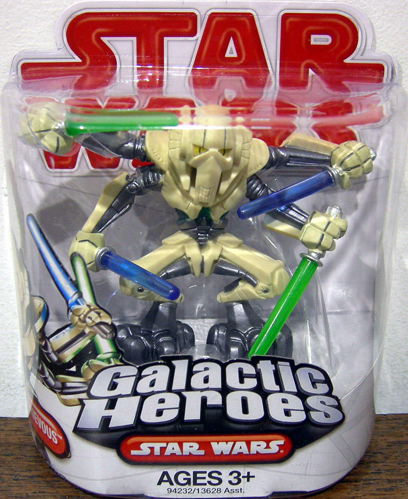 General Grievous Figure Galactic Heroes Hasbro