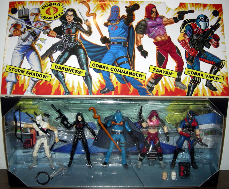 GI Joe Cobra Collector 5-Pack Action Figures Hasbro