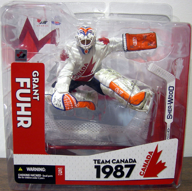 Grant Fuhr Action Figure Team Canada McFarlane Toys Sportspicks